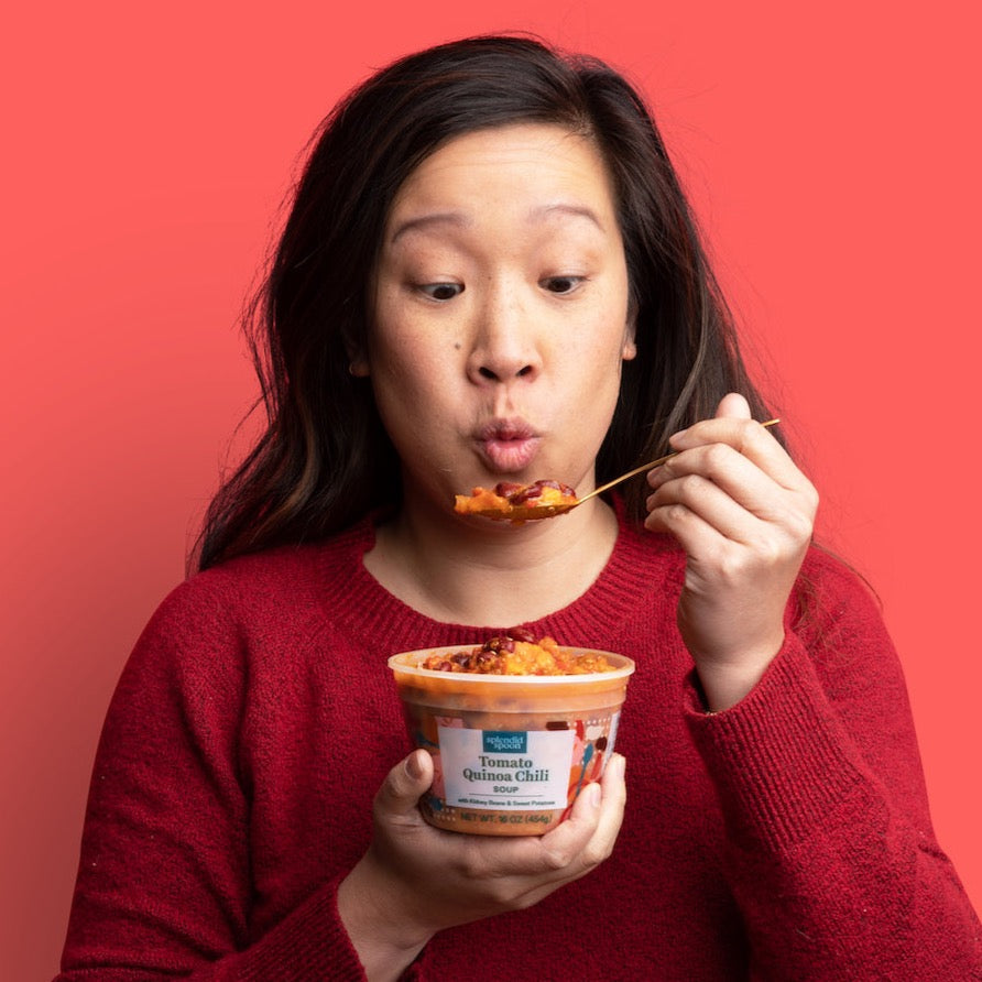 Tomato Quinoa Chili Soup – Splendid Spoon