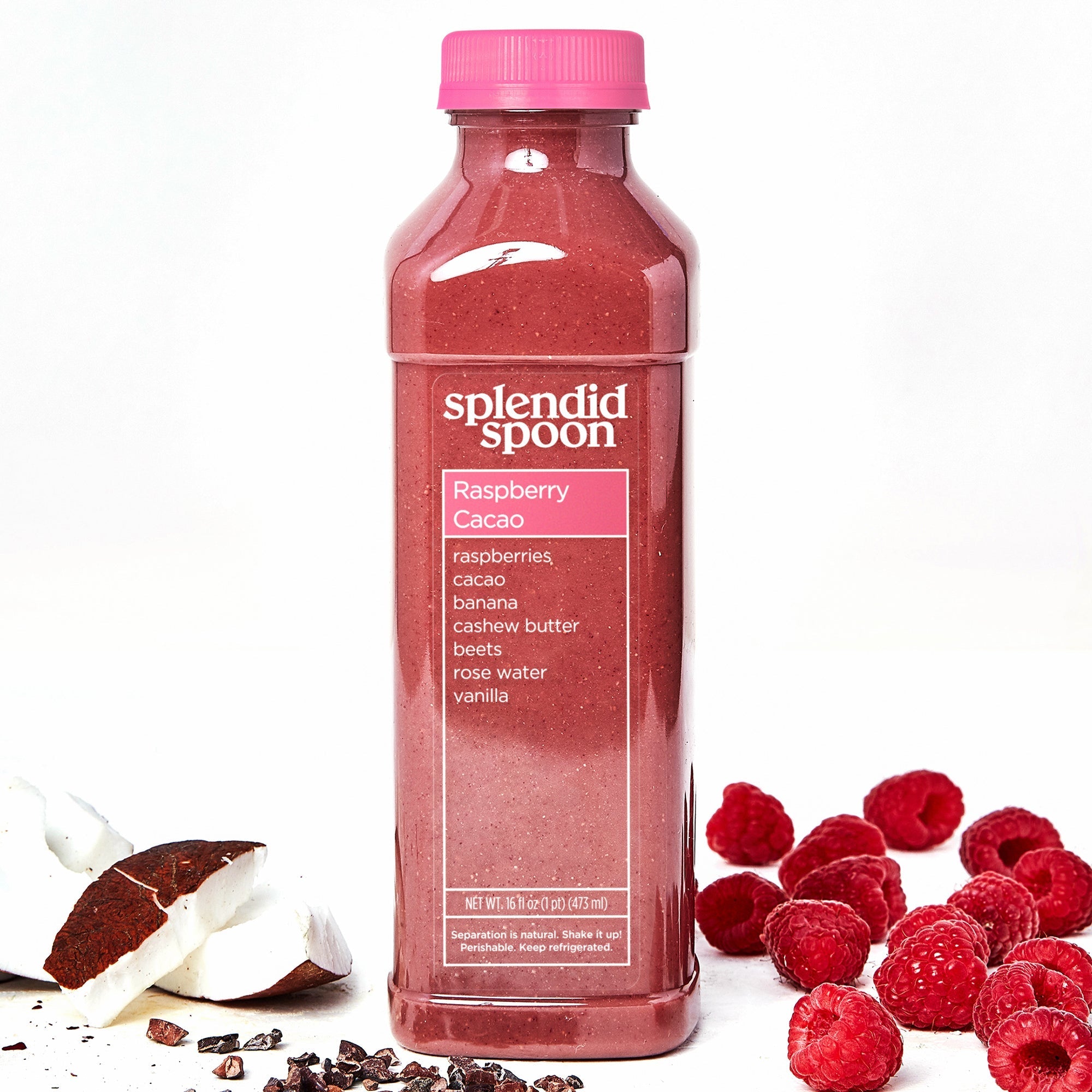 Raspberry Cacao Smoothie – Splendid Spoon